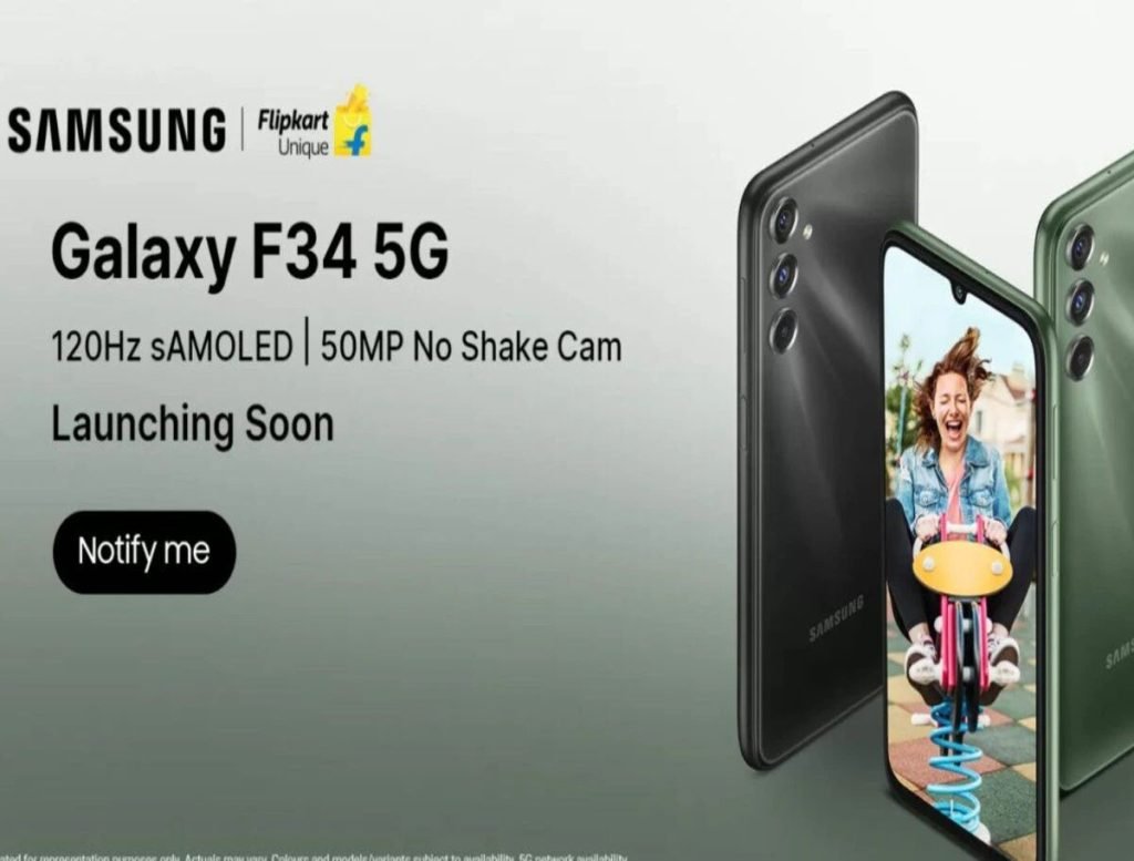 New Samsung Galaxy F34 5G Phone Launched With 50-Megapixel | HydNow