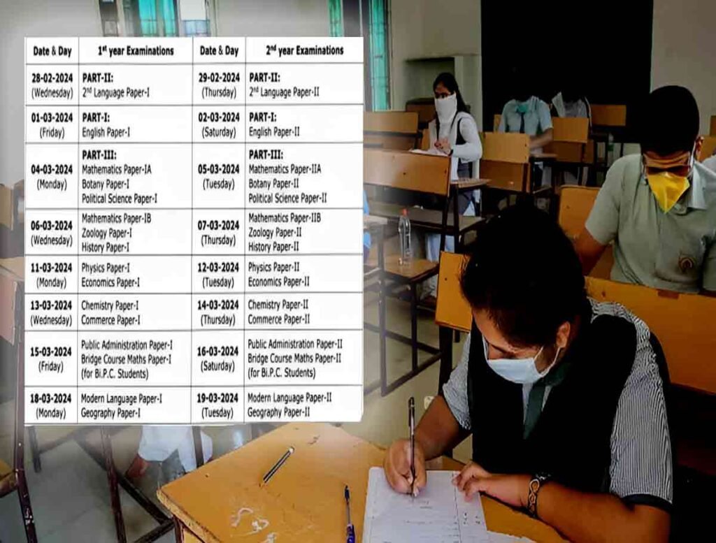 Inter Exams 2024 First And Second-Year From Feb 28 | HydNow